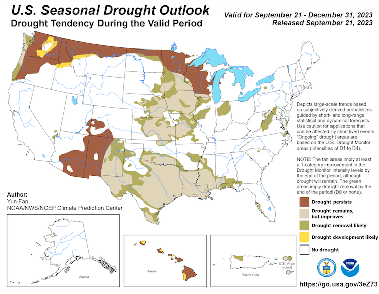 September Temps Hotter Than Ever, Drought Relief May Be on the Horizon ...