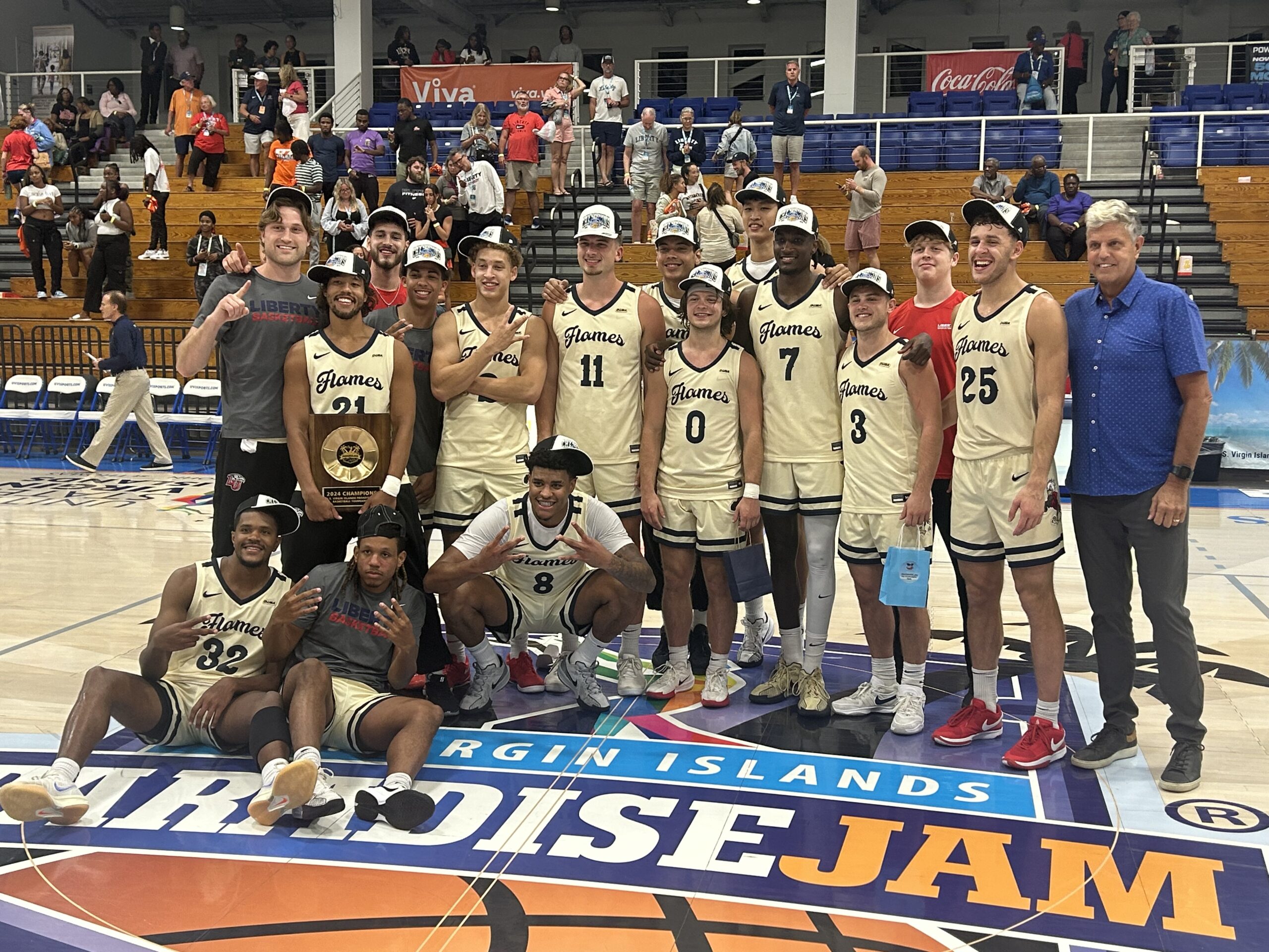 Liberty Flames Win 2024 Paradise Jam Men’s Tournament | St. John Source