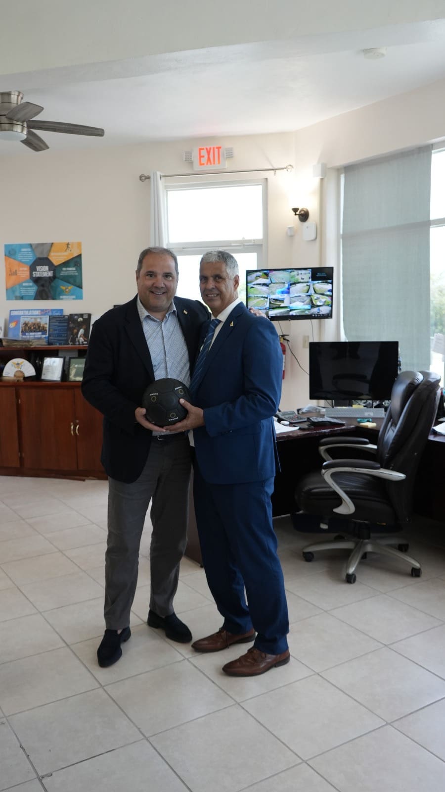 CONCACAF President Victor Montagliani Returns to USVI | St. John Source
