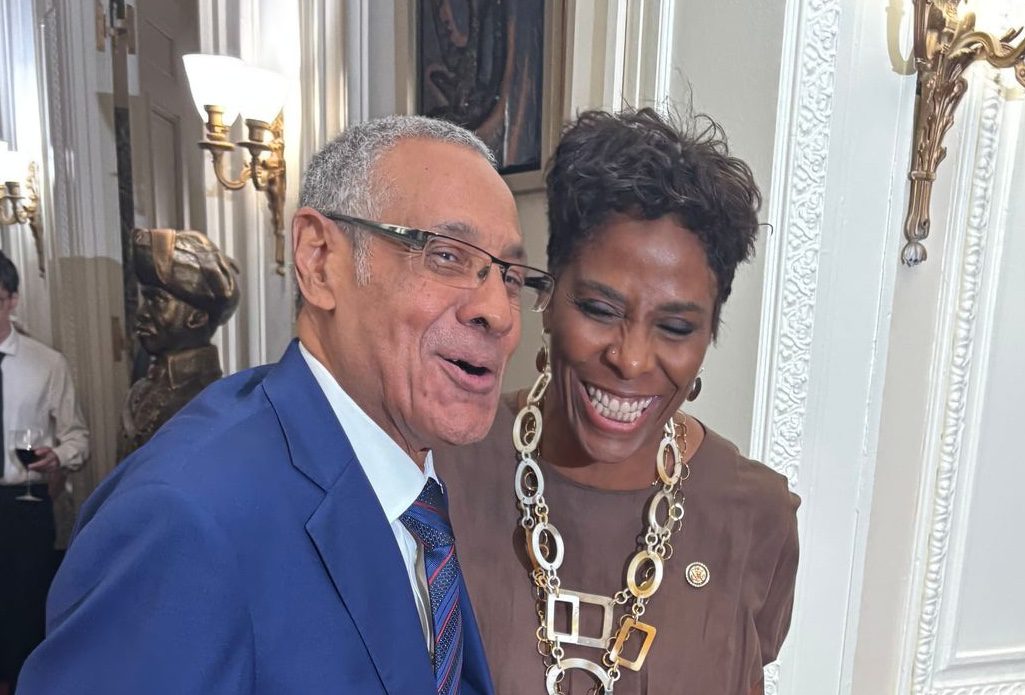 Plaskett Celebrates TPS Bill Passage | St. John Source